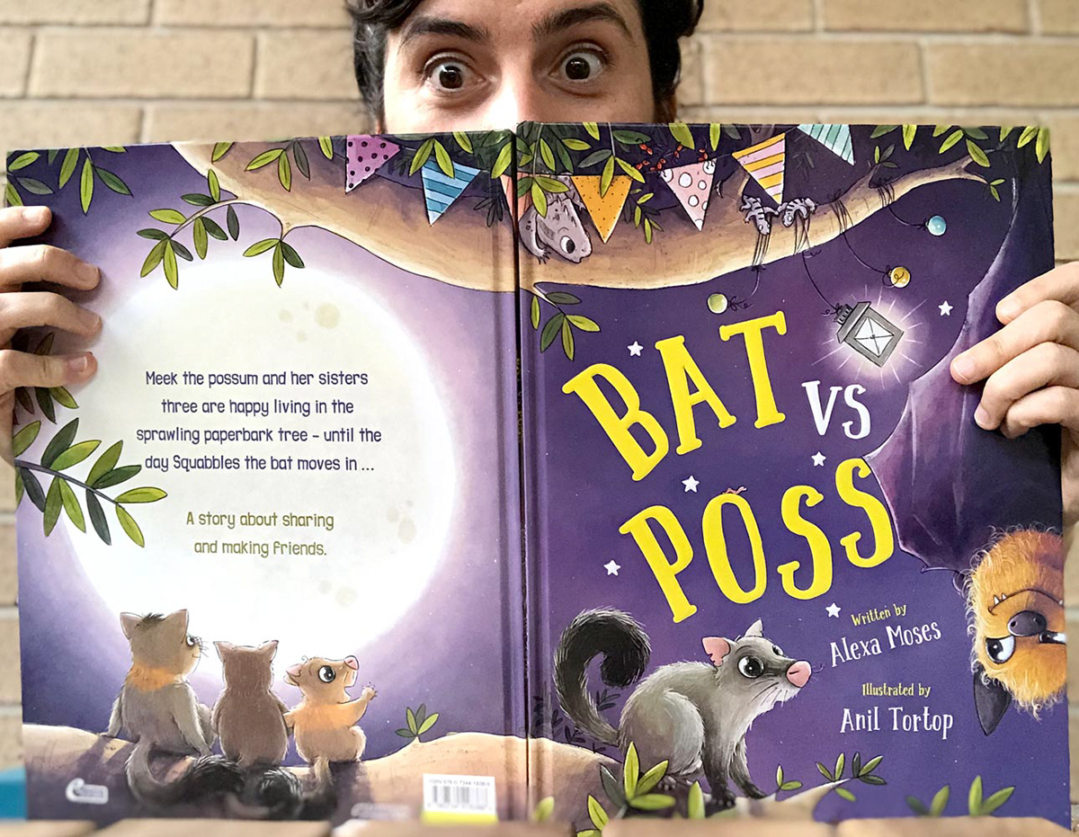 Anil Tortop | Illustrator - Bat vs Poss