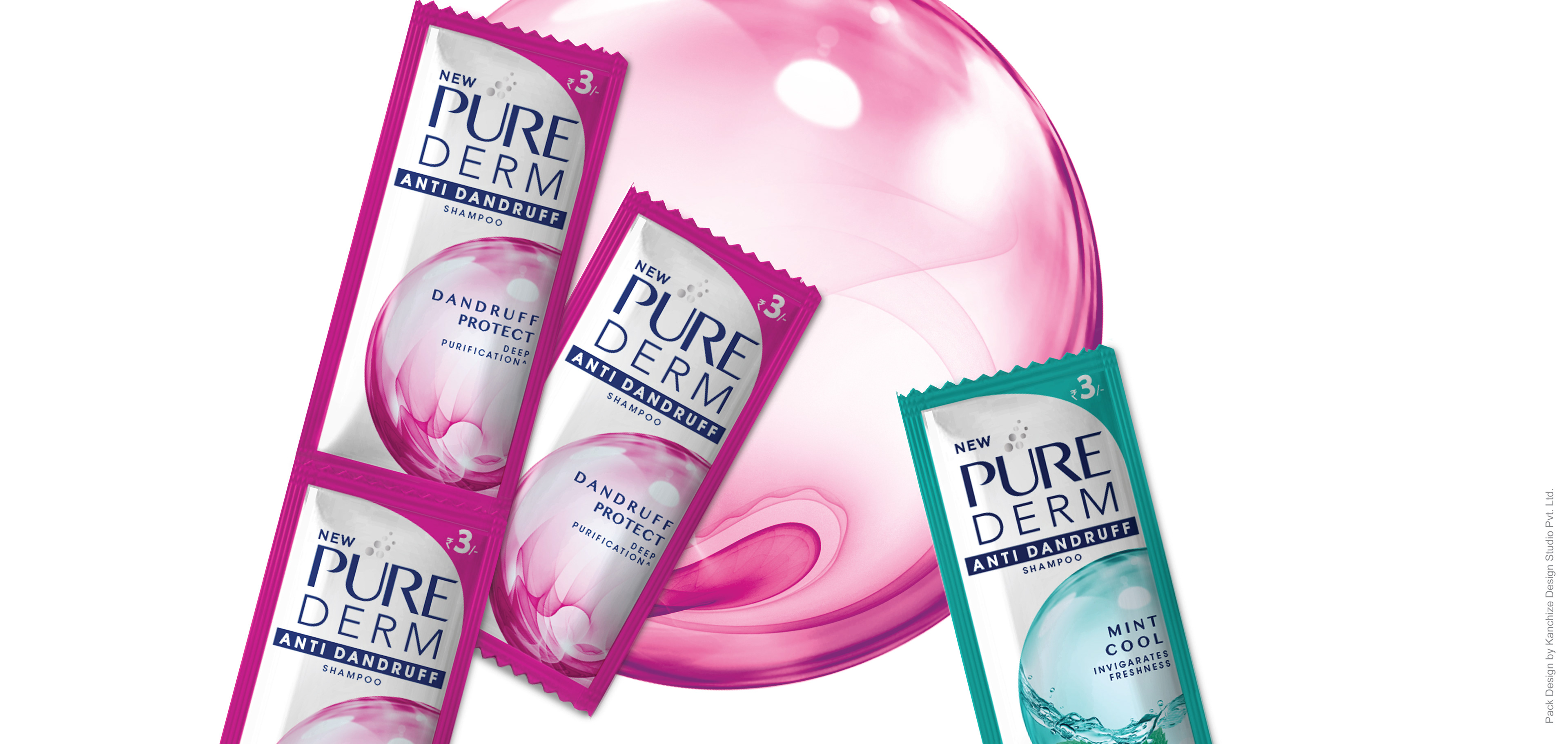 Kanchize Design Studio Pvt. Ltd. - Pure Derm Pack Graphics Design
