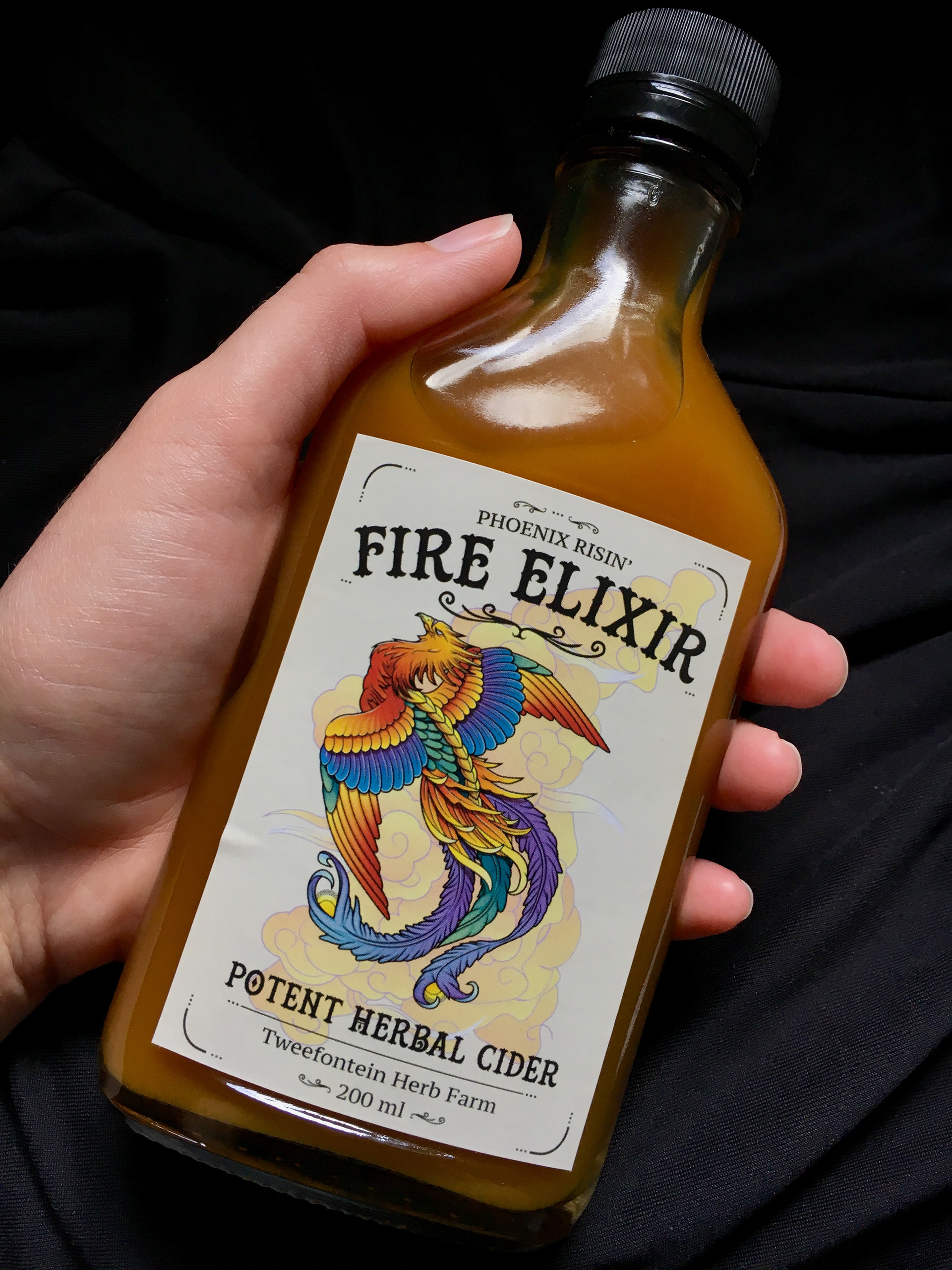 Erin McGinn - Fire Elixir Label