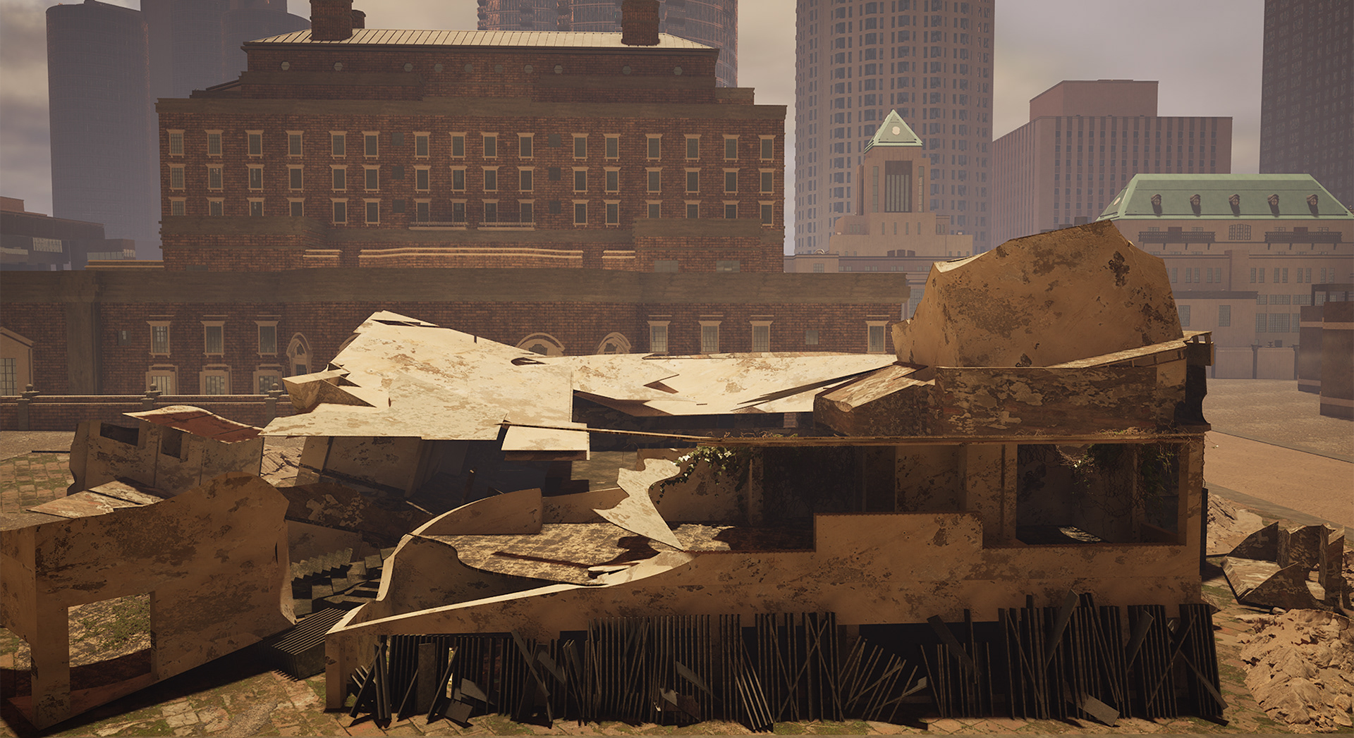 Ivy Shi - 2B Visual Study - FUTURE RUINS