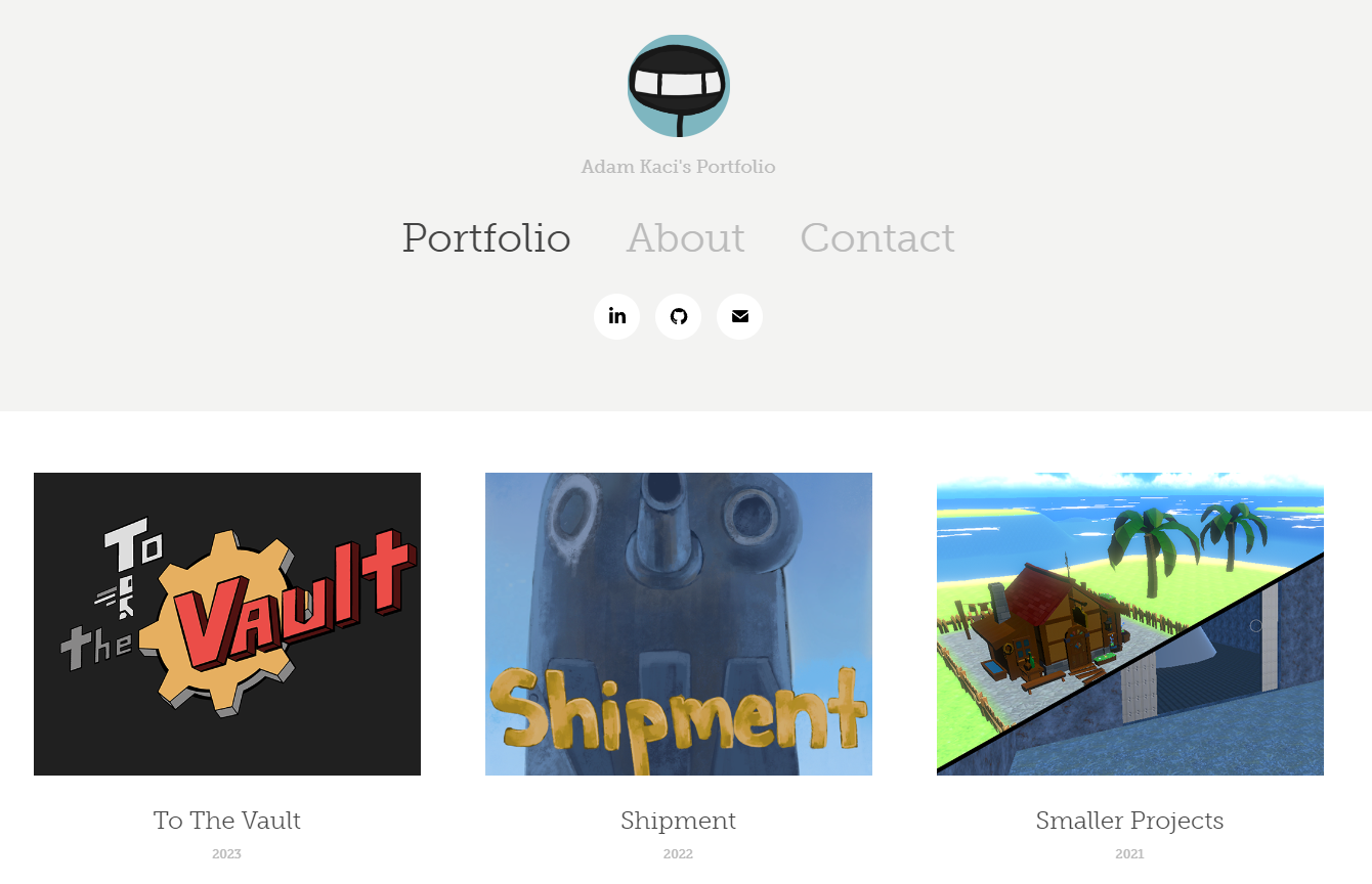 Adam Kaci's Portfolio