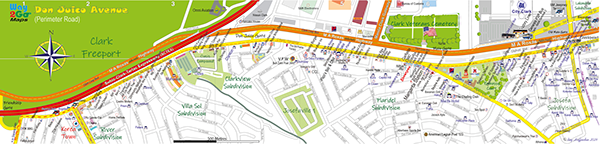 Angeles City Maps - Perimeter Road