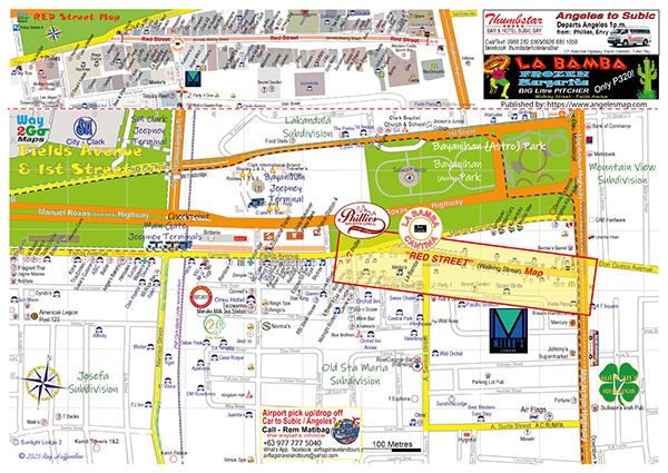 Angeles City Maps