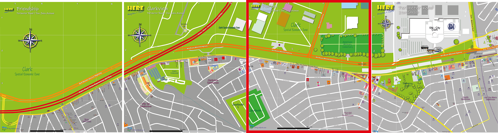 Angeles City Maps - Plaridel