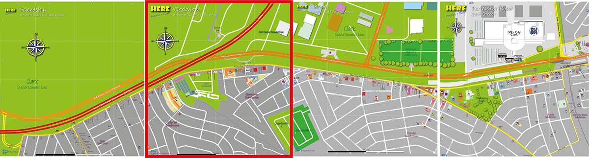 Angeles City Maps - Clarkview