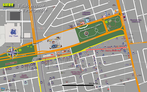 Angeles City Maps - Perimeter Road