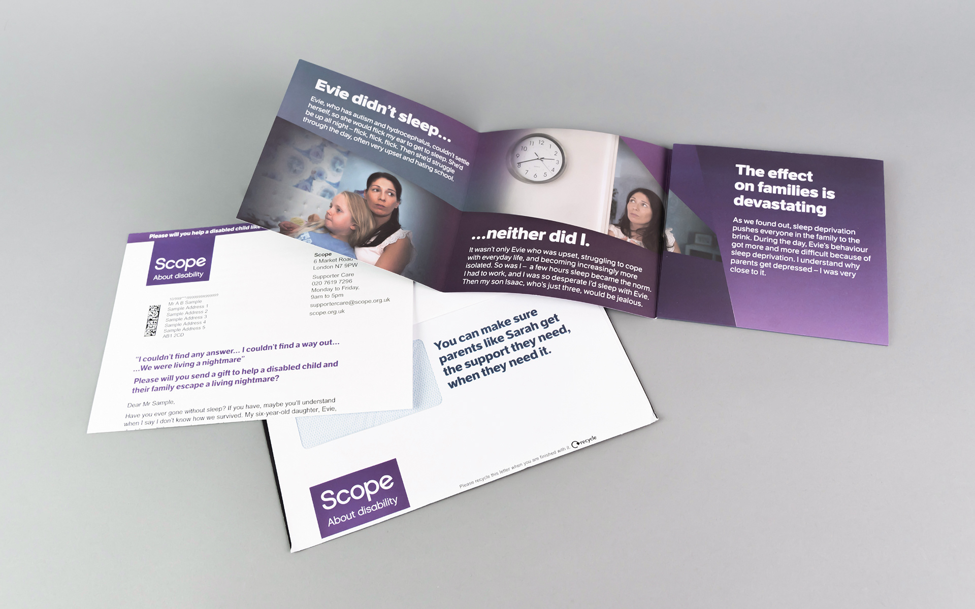 David Hibberd - Fundraising mailshots