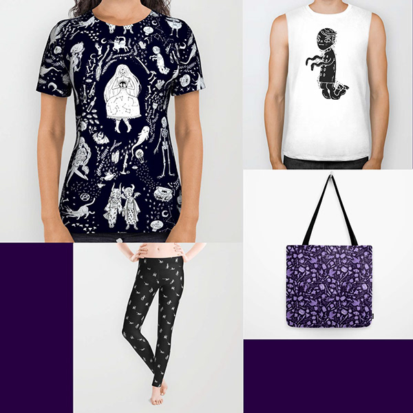 Lilla Bölecz - Witchy Clip Art and Pattern Collection