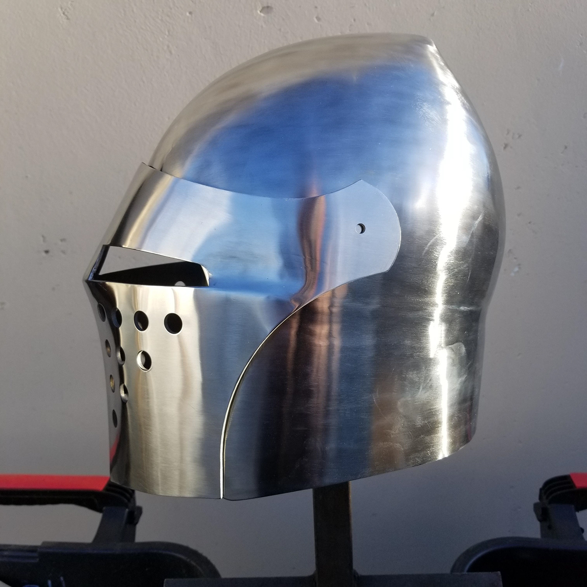 West Coast Armoury - Mid Medieval Helmets