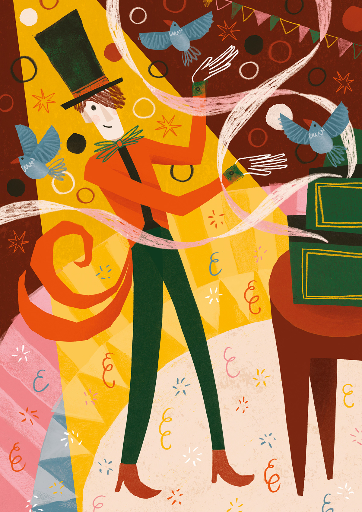 Lina Pin - The Green Clown | Children’s book