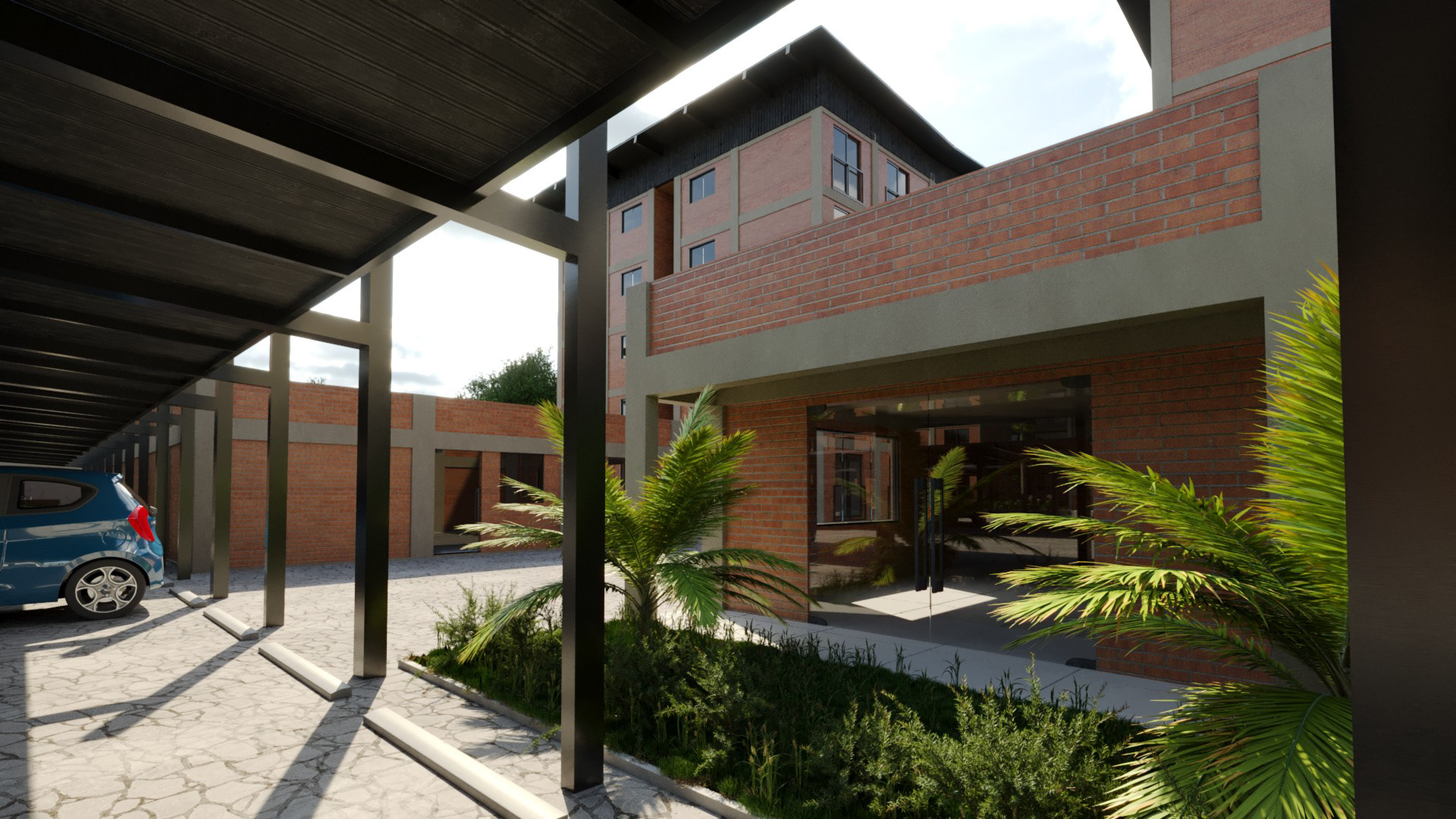 Lucas Gamon - CGI - Edificio Santa Ykua Karanda´y