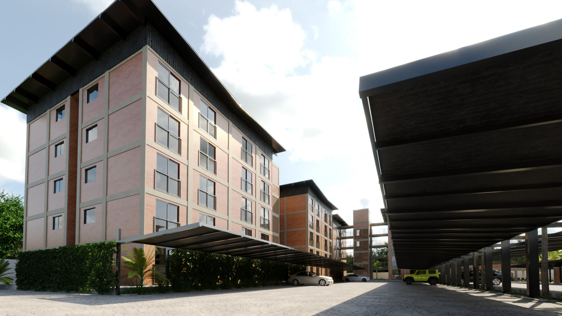 Lucas Gamon - CGI - Edificio Santa Ykua Karanda´y