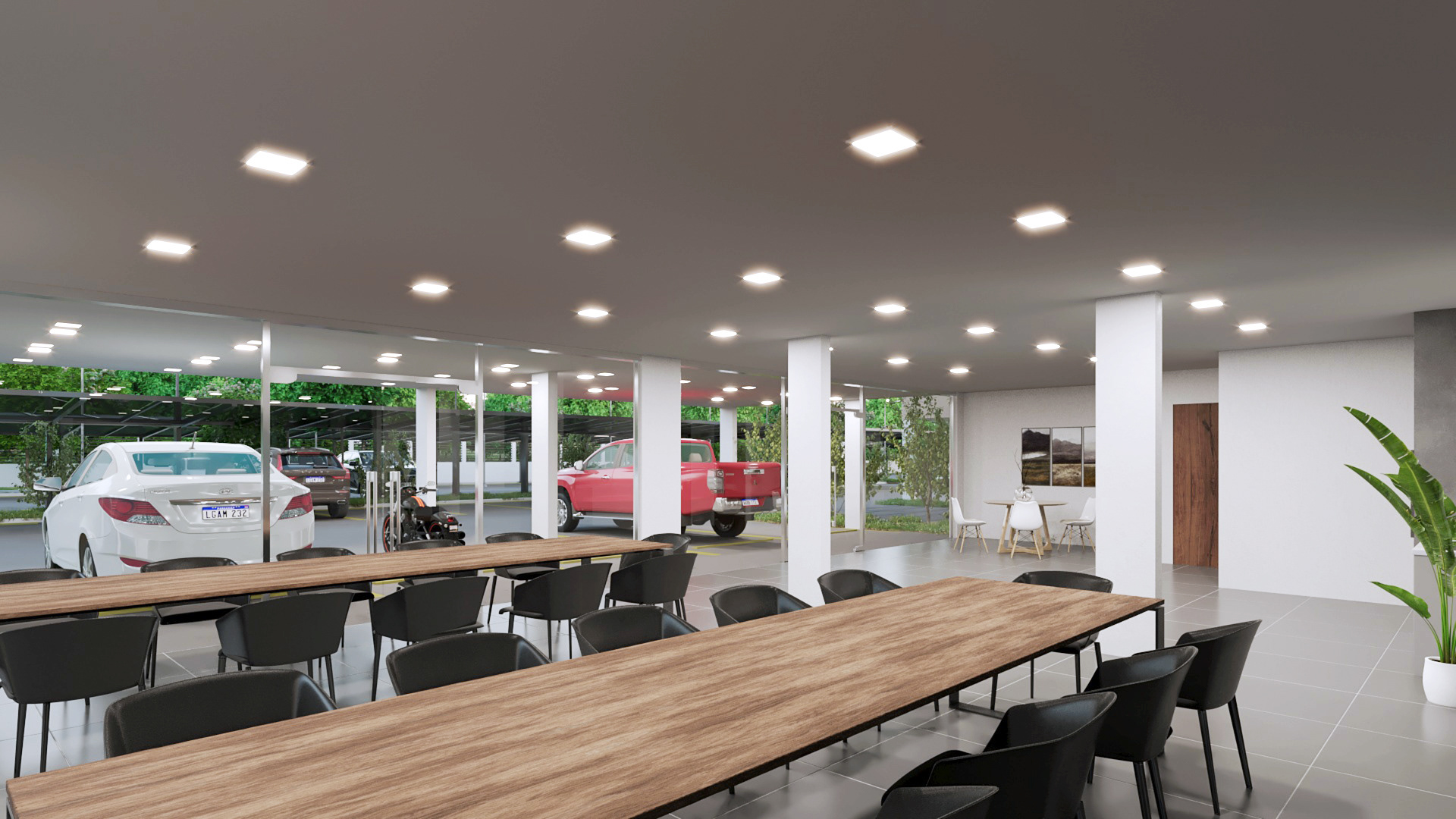 Lucas Gamon - CGI - Edificio Santa Rosa - Interior