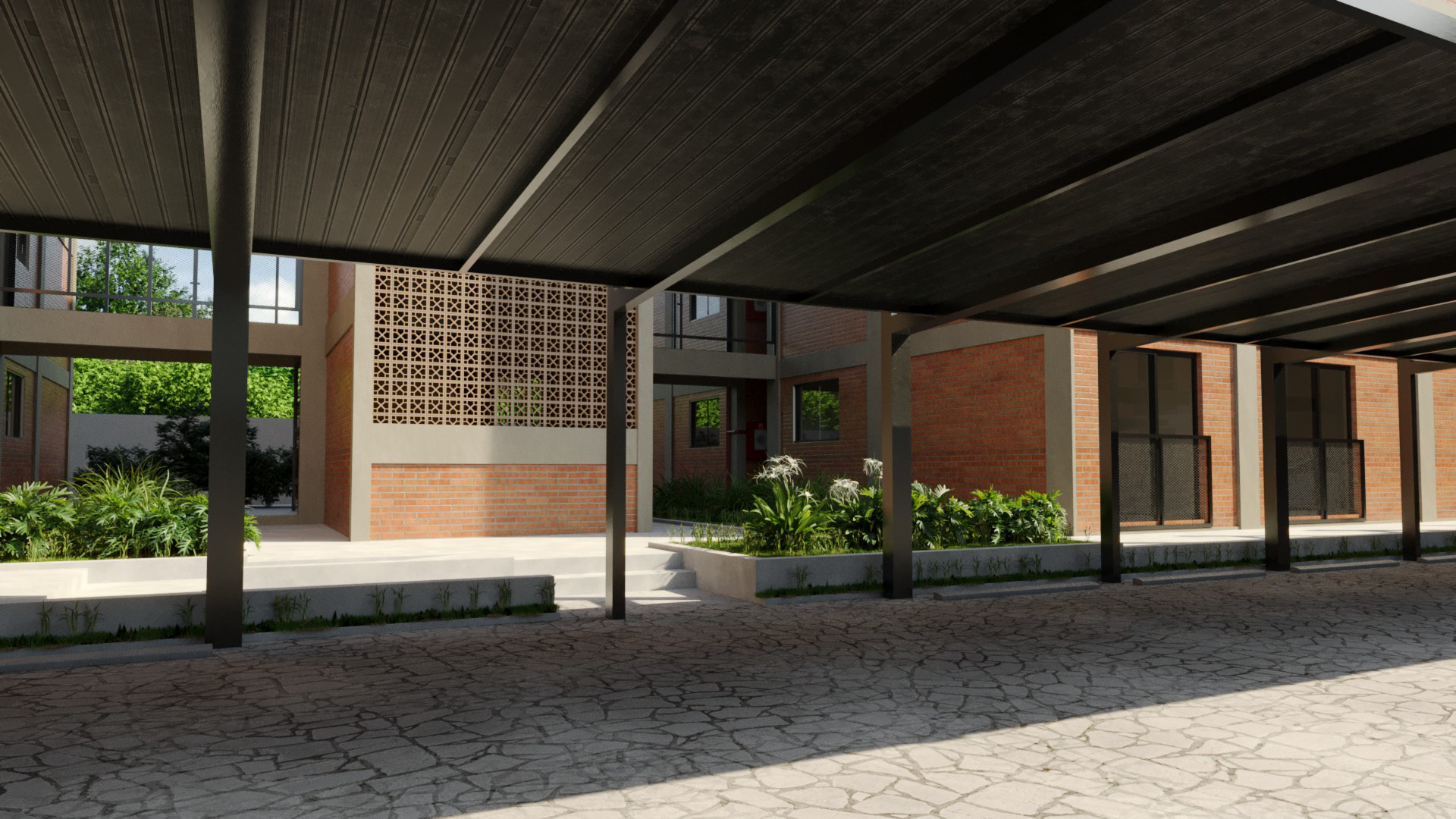 Lucas Gamon - CGI - Edificio Santa Ykua Karanda´y