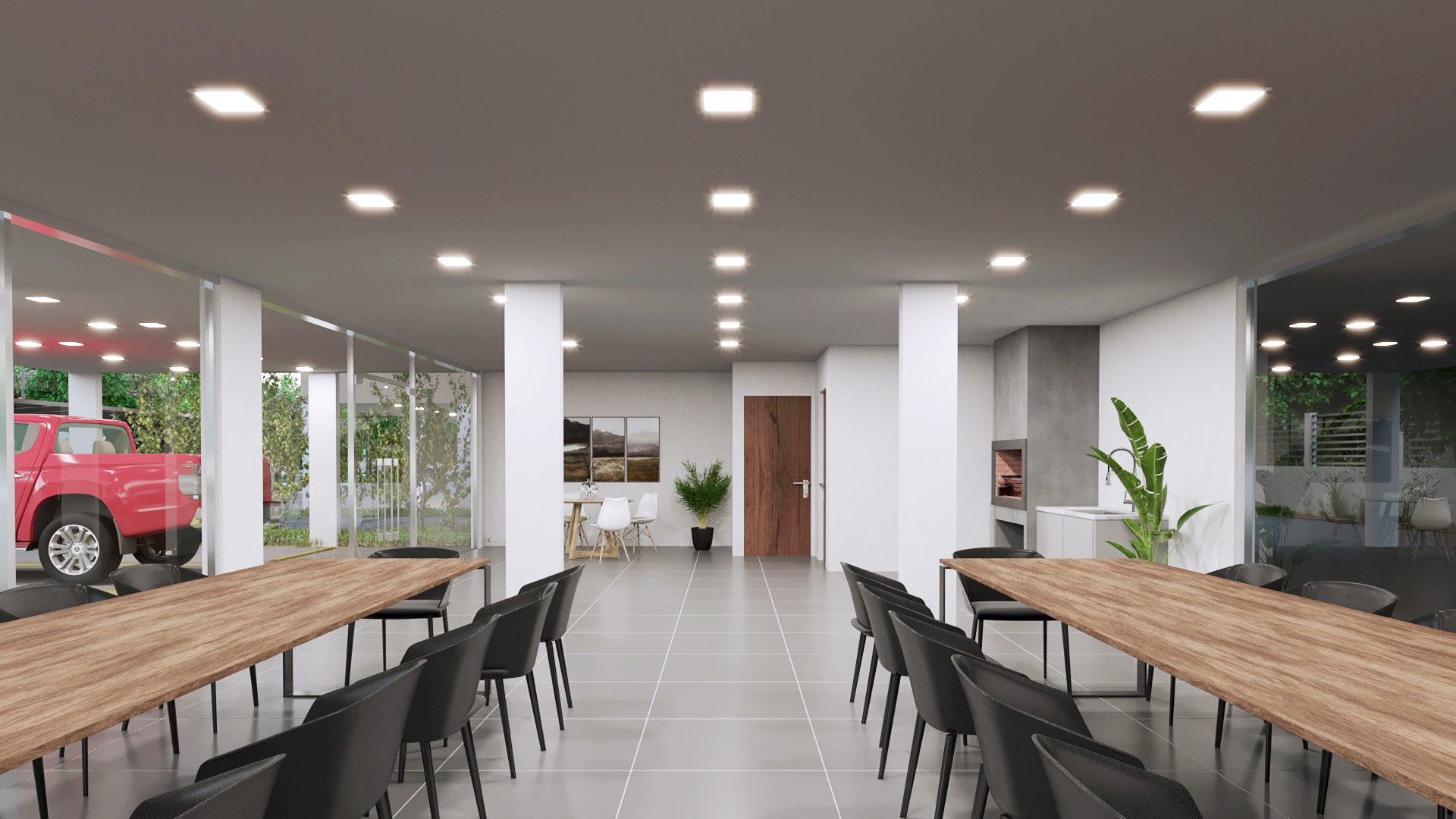 Lucas Gamon - CGI - Edificio Santa Rosa - Interior