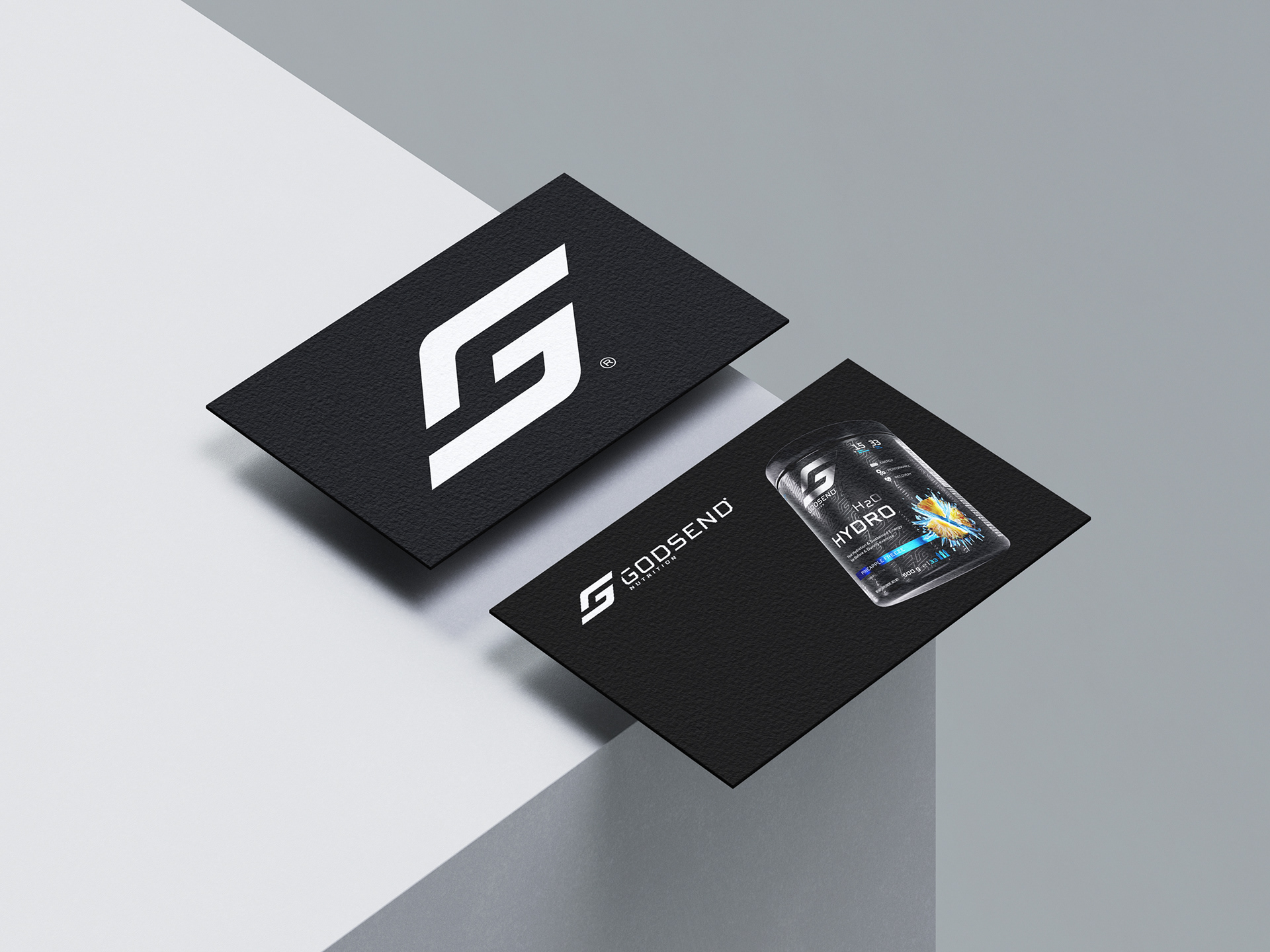 Javier Toscano - GODSEND NUTRITION - VISUAL IDENTITY