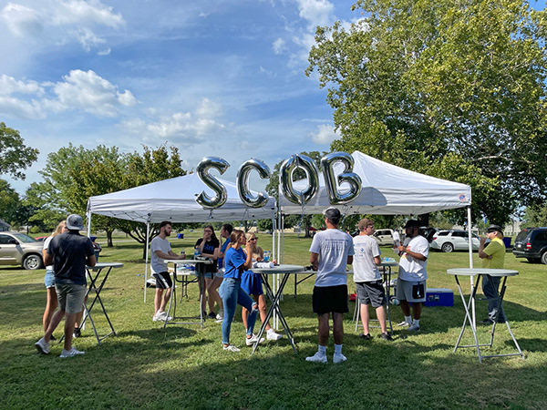 Scott College of Business Photo Albums - Boulet Mentoring Program Tailgate - Fall 2022