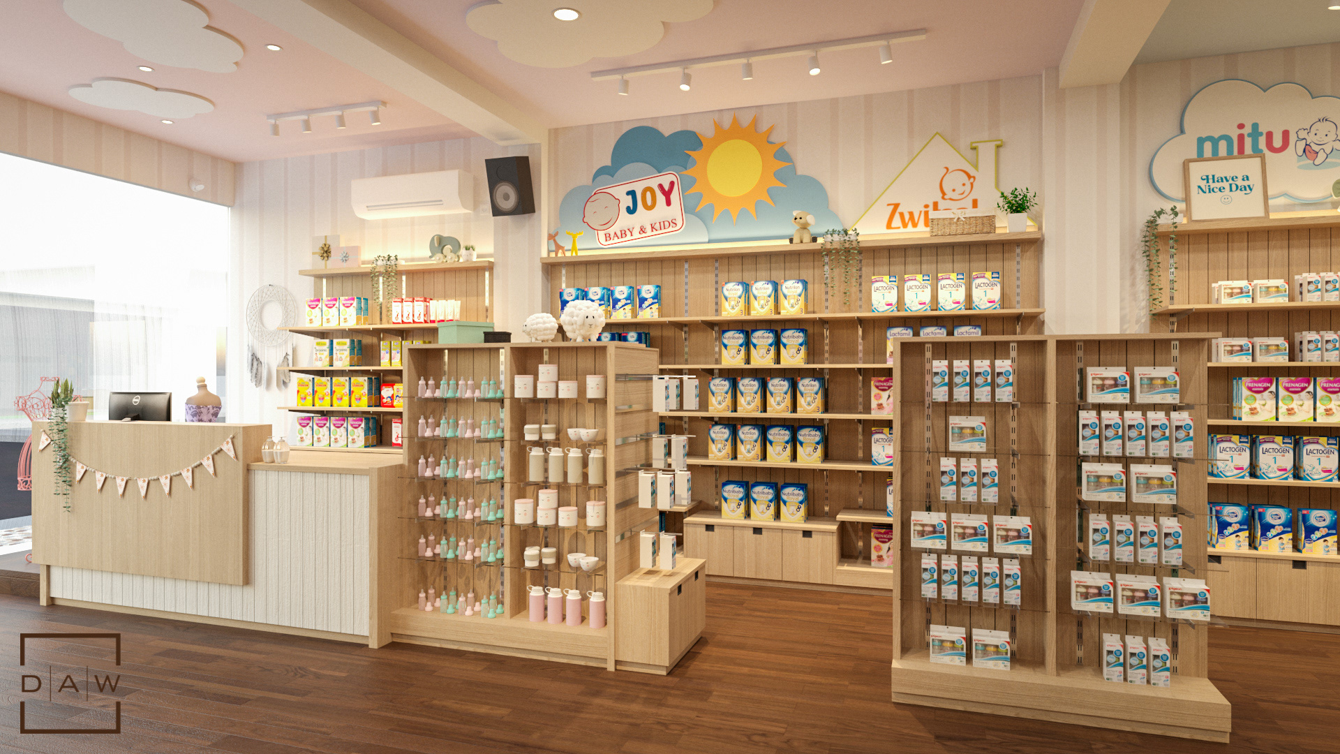 Design At Work | DAW Interior - Joy Baby Shop, Concept Store
