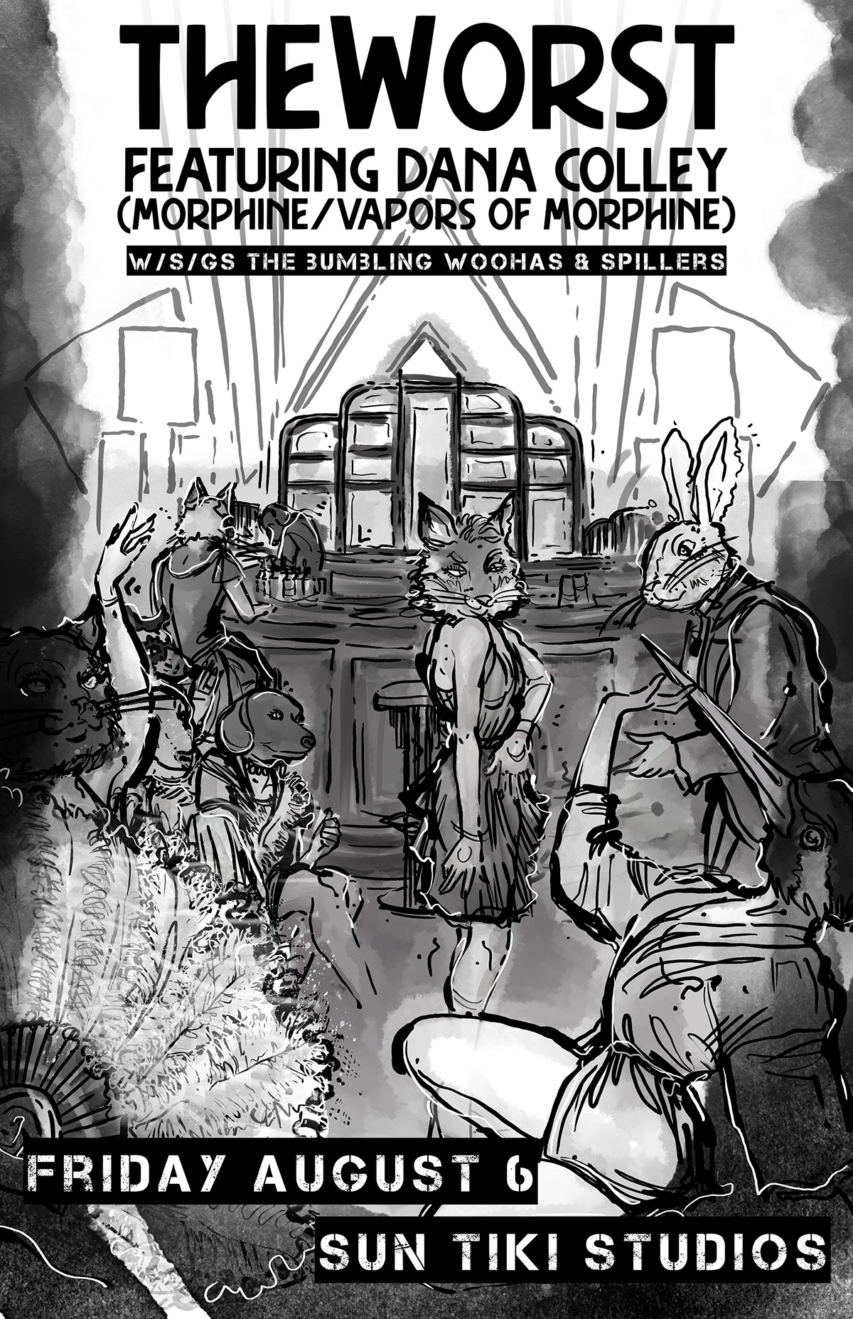 Andrea Rae Georgas // illustrations - Posters & Album Covers