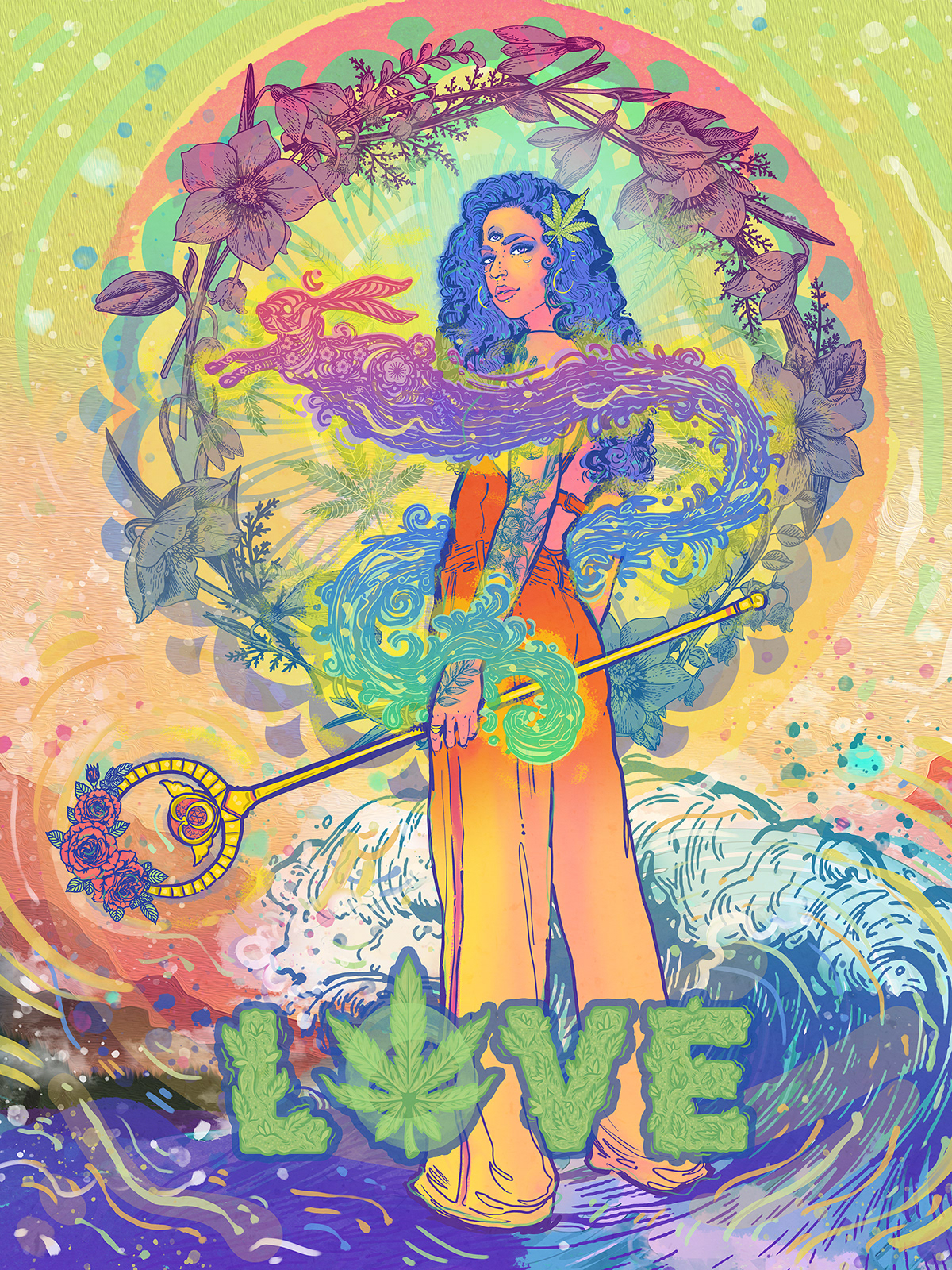 Andrea Rae Georgas // illustrations - Posters & Album Covers