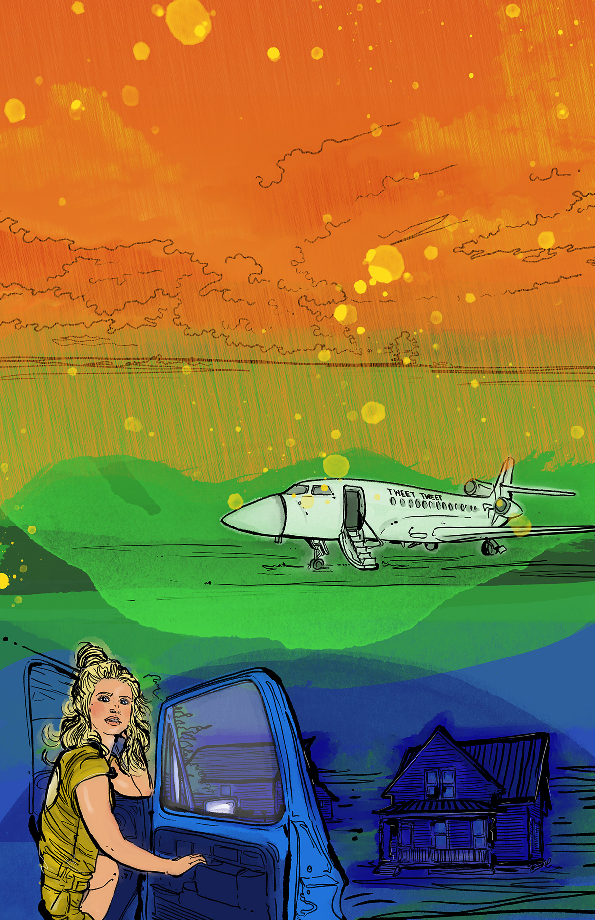 Andrea Rae Georgas // illustrations - Posters & Album Covers