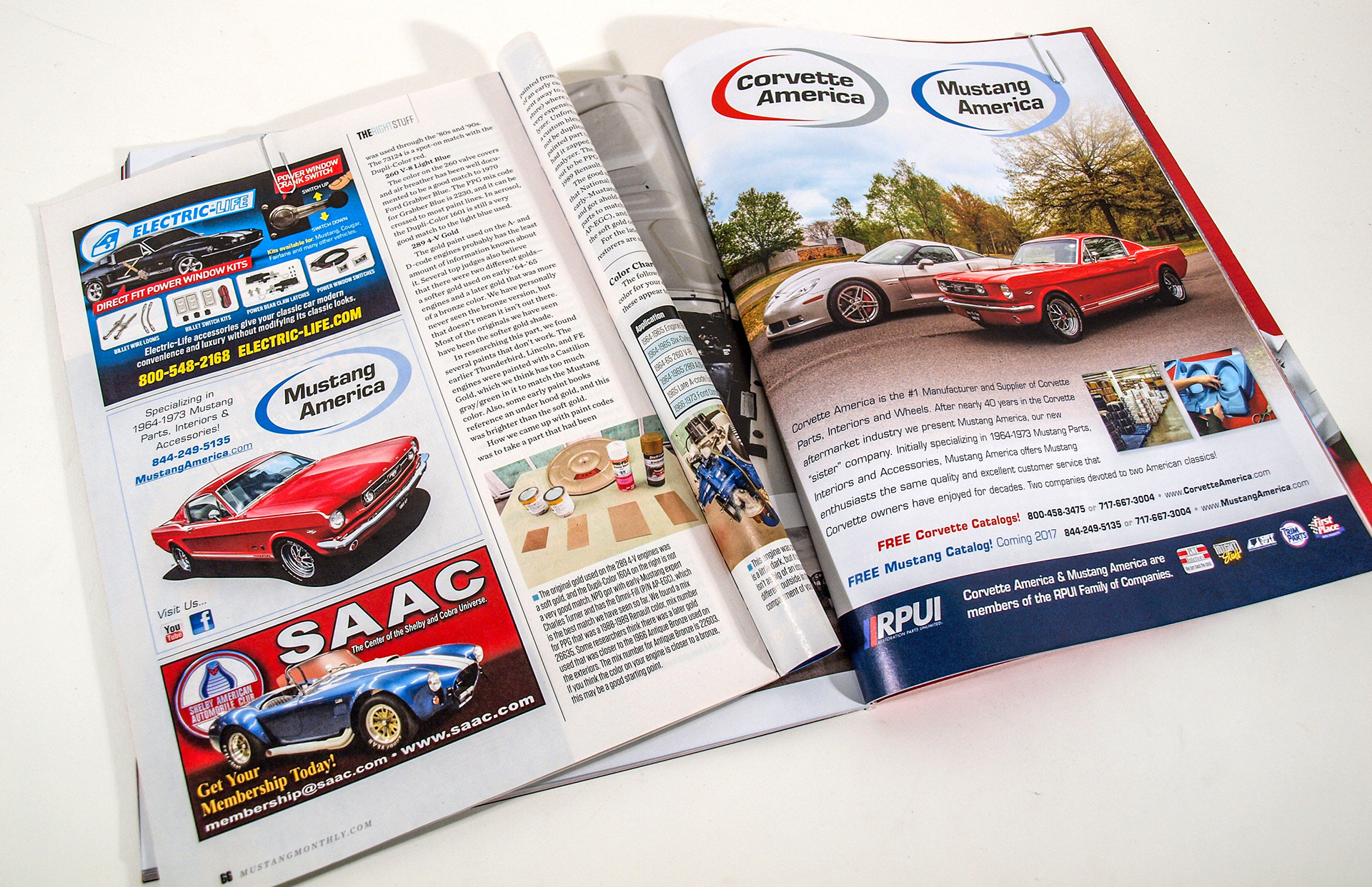 Steve Molinaro - Graphic Designer - Magazine ADs