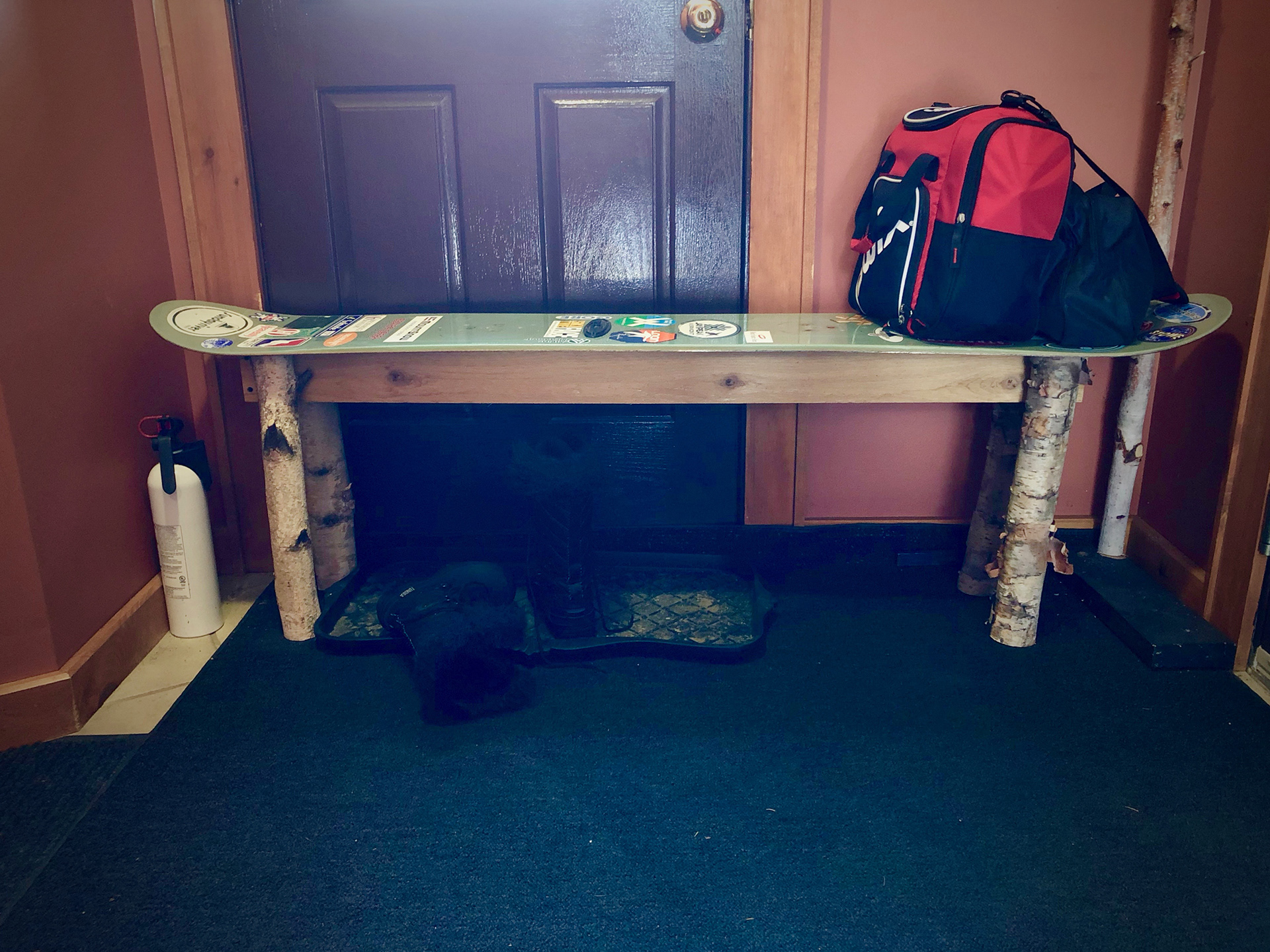 Peter Hollander - Snowboard Bench
