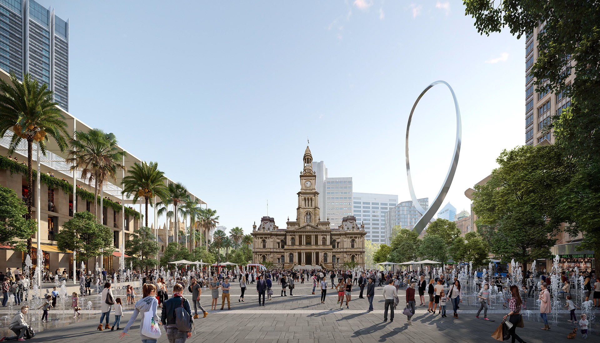 Paddock Landscape Architects - Sydney Town Hall Square