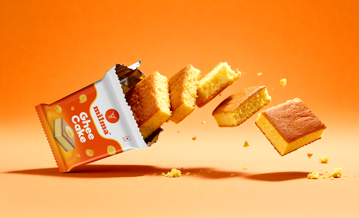 Kuoda Digital Portfolio - Milma Ghee Cake Packaging Design