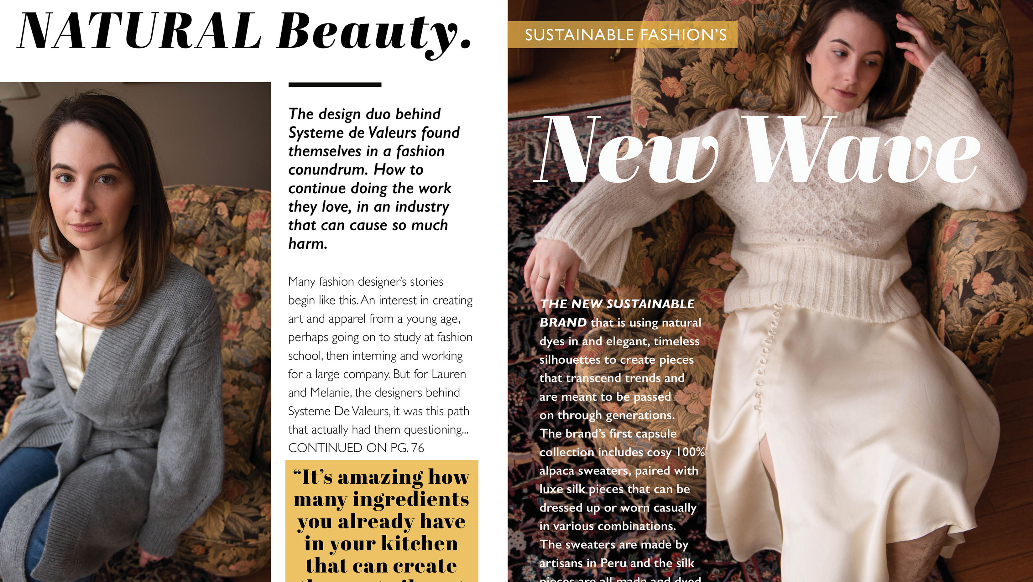 Melanie Cheung - MAGAZINE LAYOUT