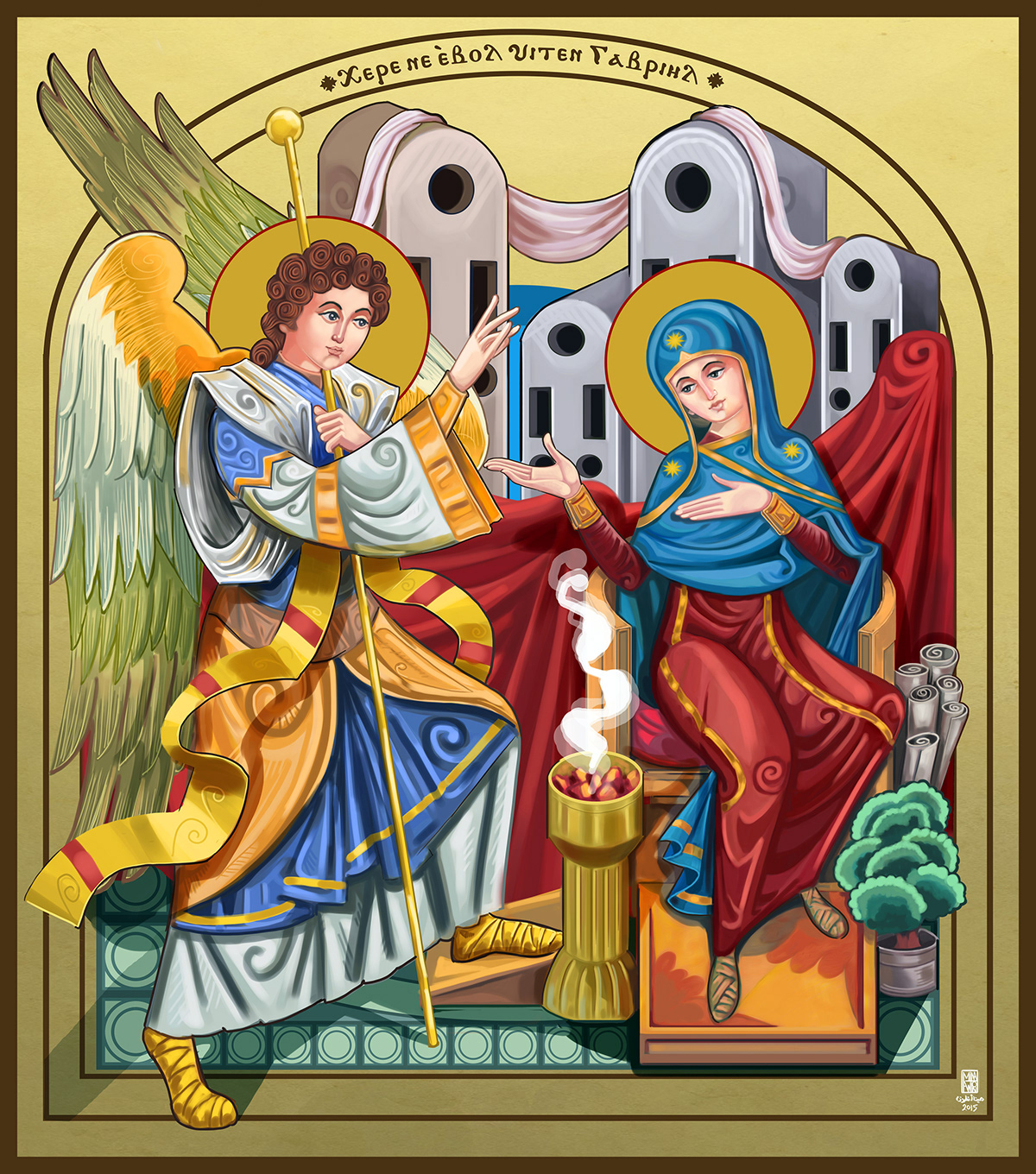 Mina Anton - Digital Coptic Icons