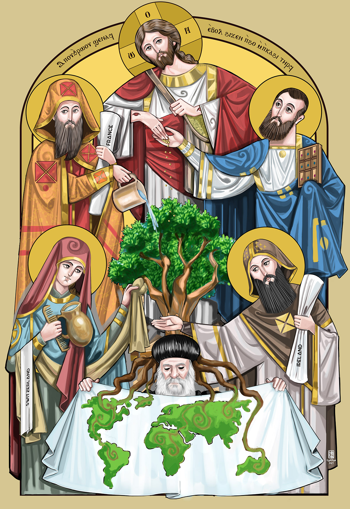 Mina Anton - Digital Coptic Icons