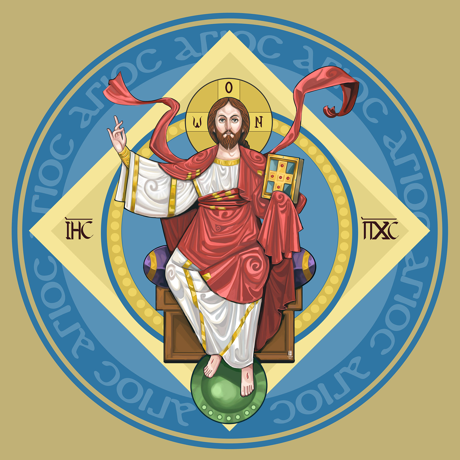 Mina Anton - Digital Coptic Icons