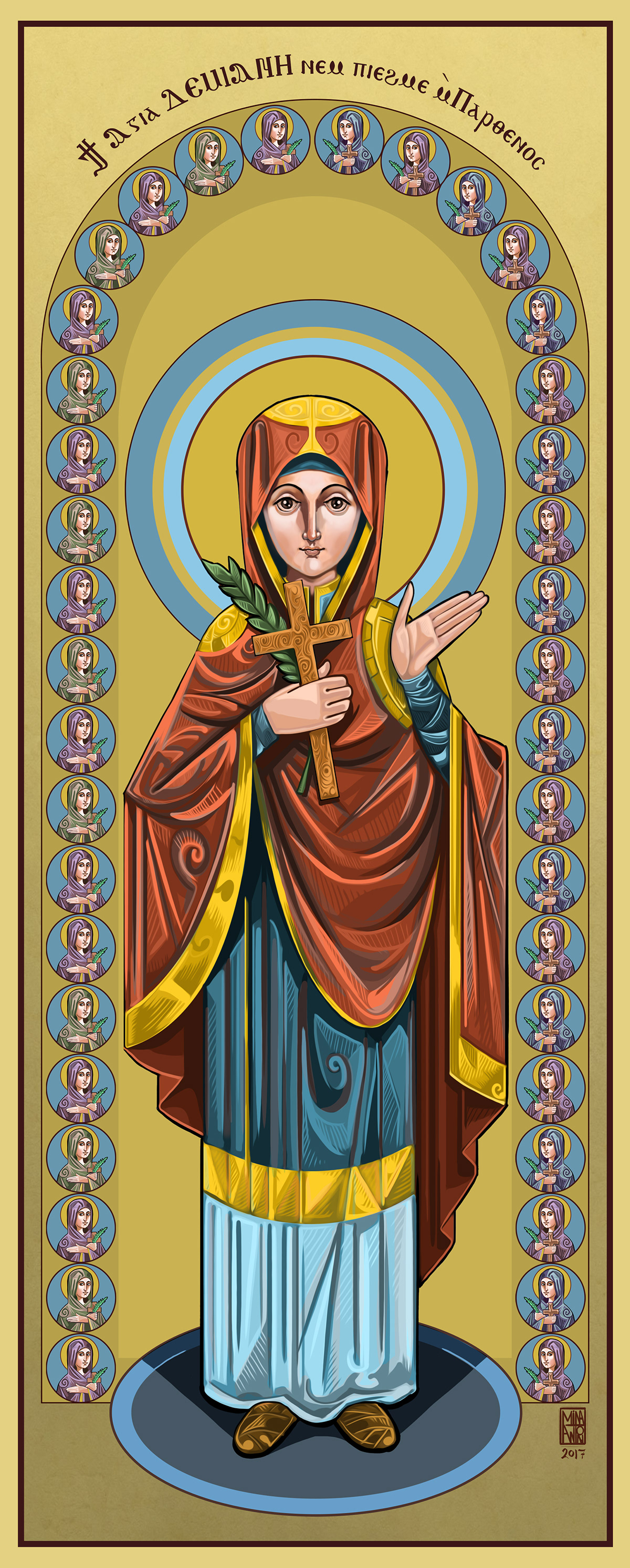 Mina Anton - Digital Coptic Icons