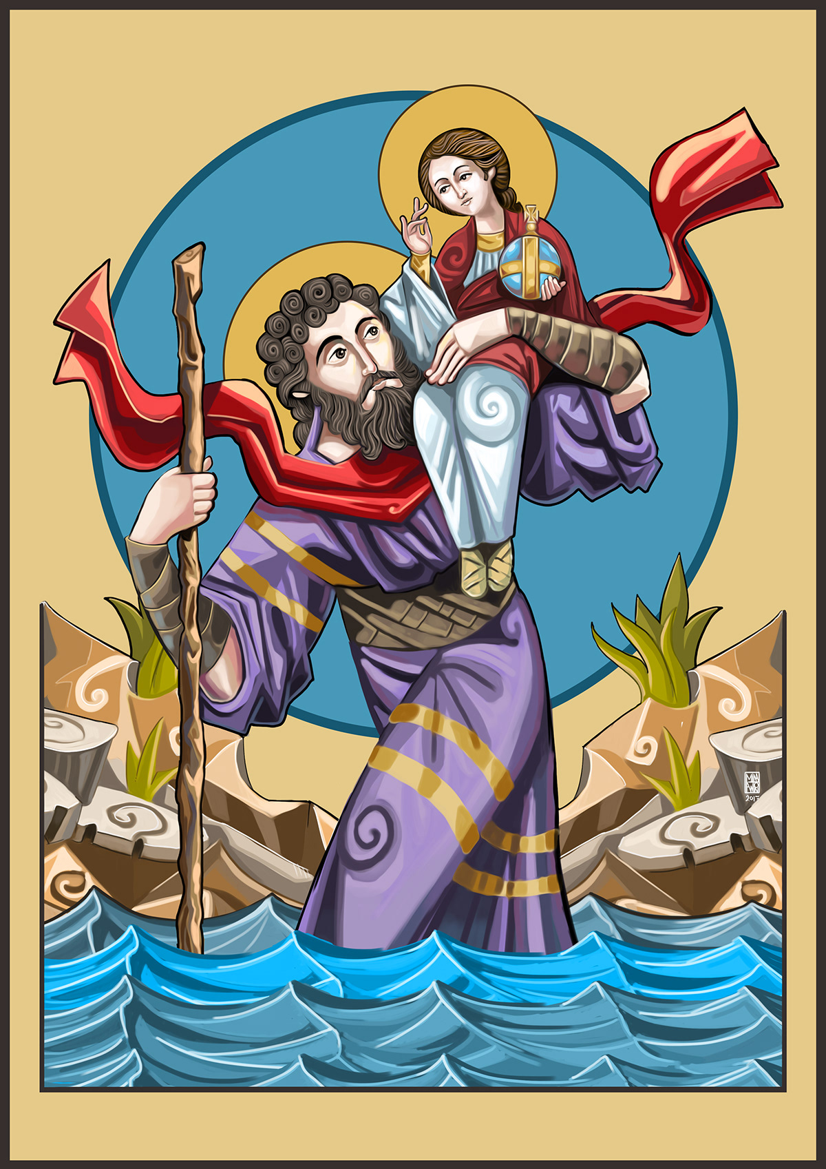 Mina Anton - Digital Coptic Icons