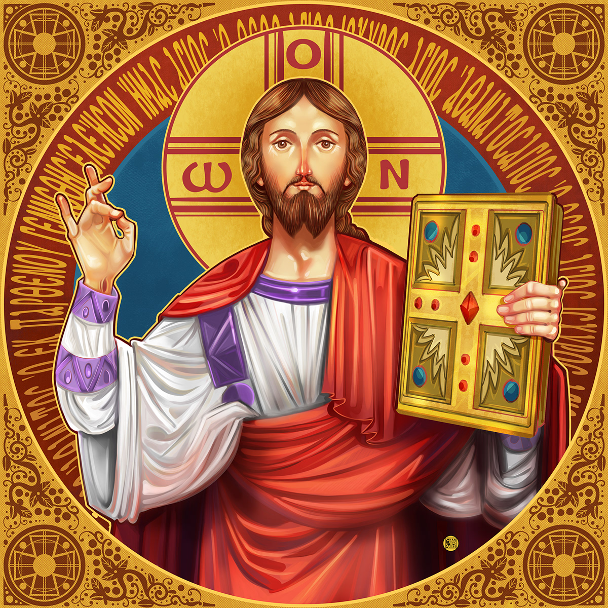 Mina Anton - Digital Coptic Icons