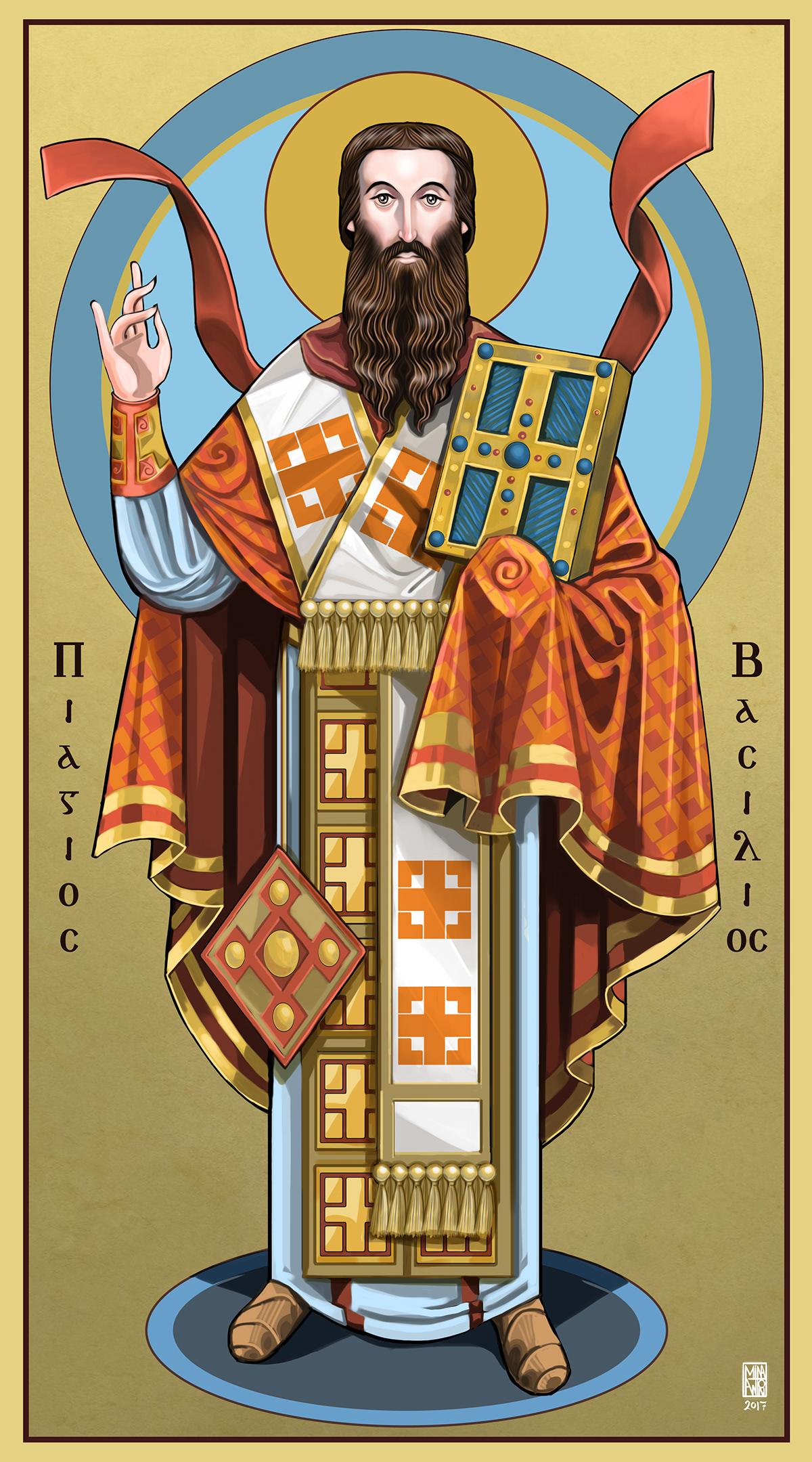 Mina Anton - Digital Coptic Icons