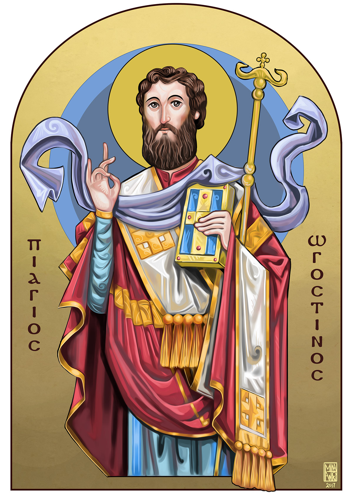 Mina Anton - Digital Coptic Icons