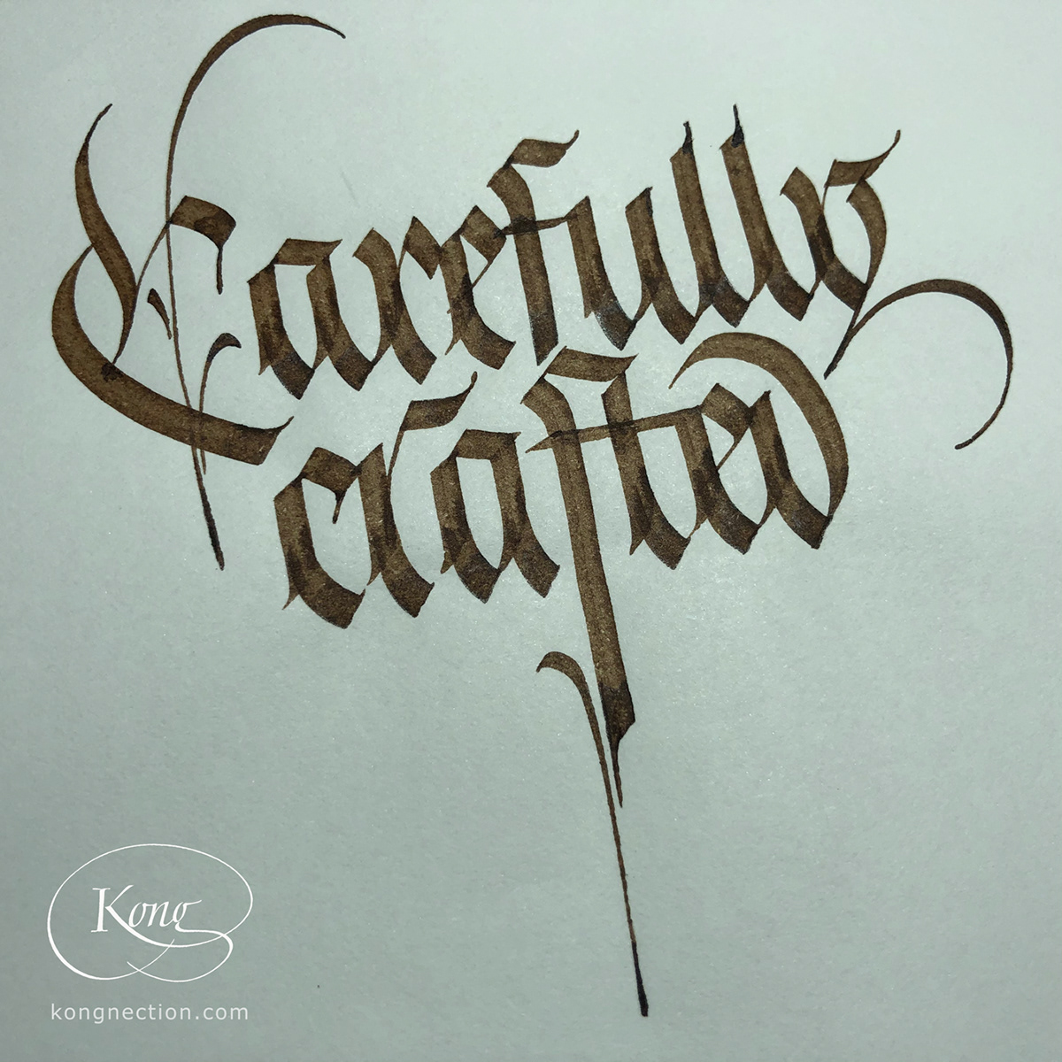 Kong - Calligraphy/Lettering Service