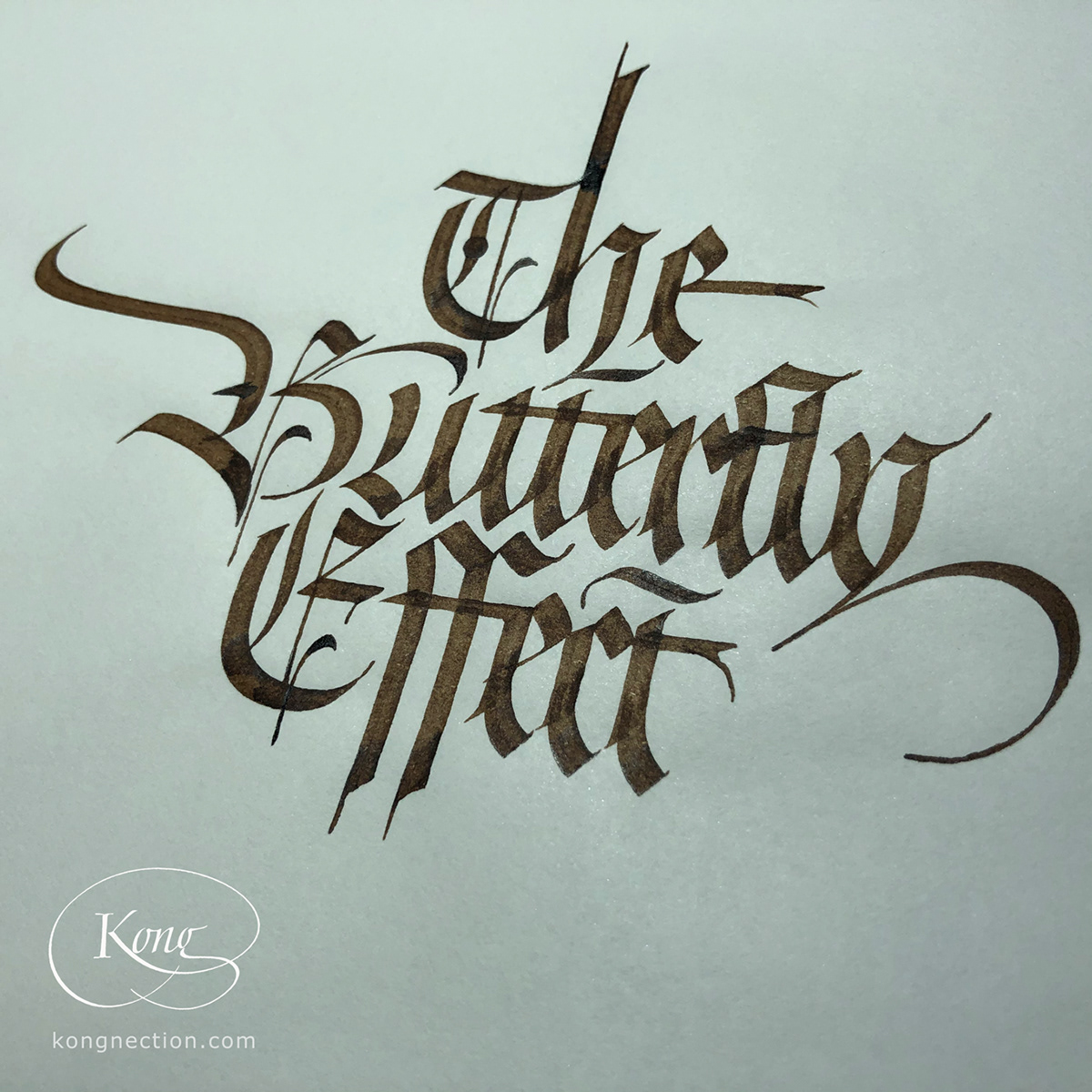 Kong - Calligraphy/Lettering Service