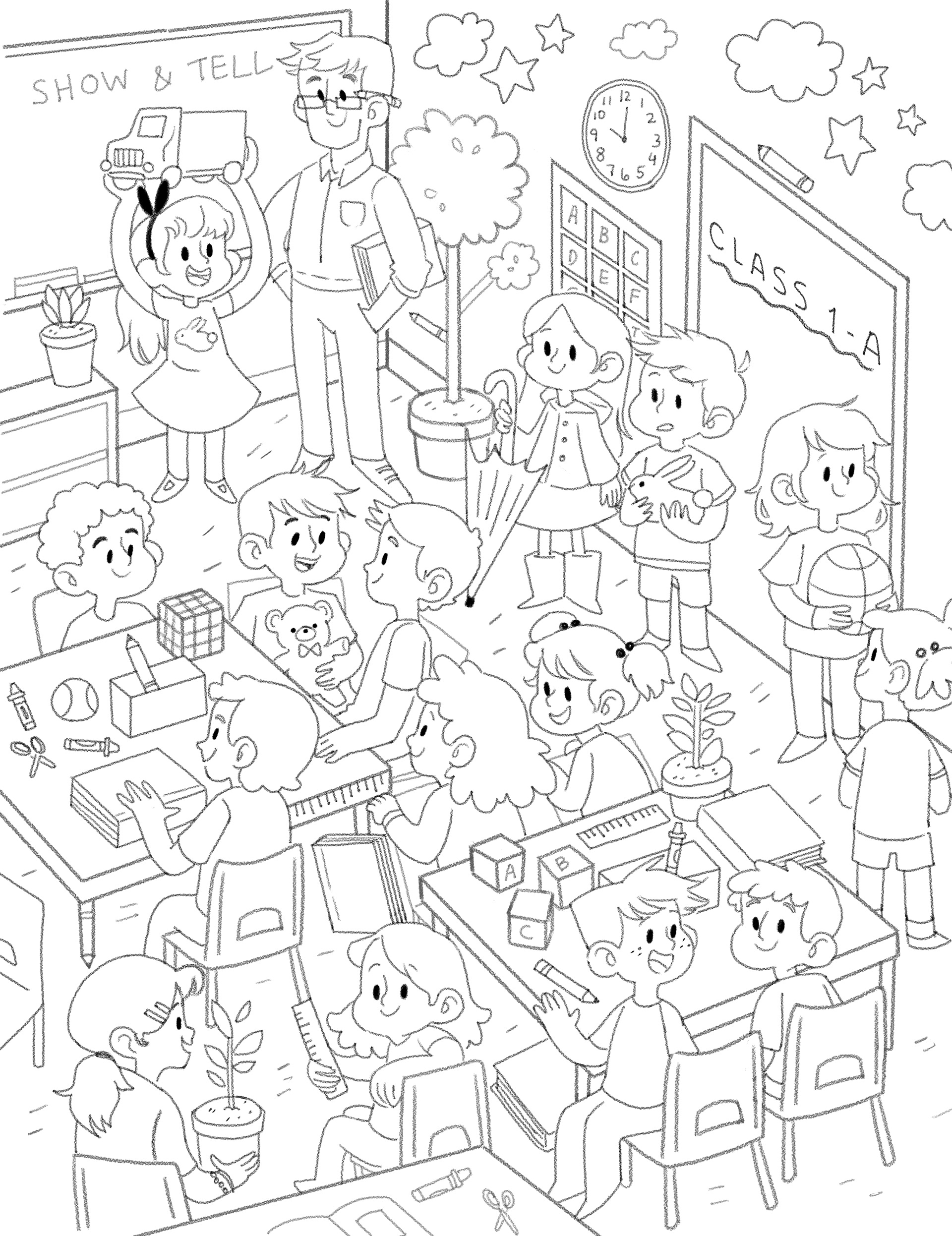 Emily FitzPatrick - Hidden Picture Illustration