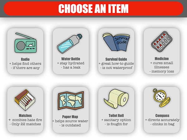 Arwen Borris - Zombie Apocalypse Ice-Breaker Challenge