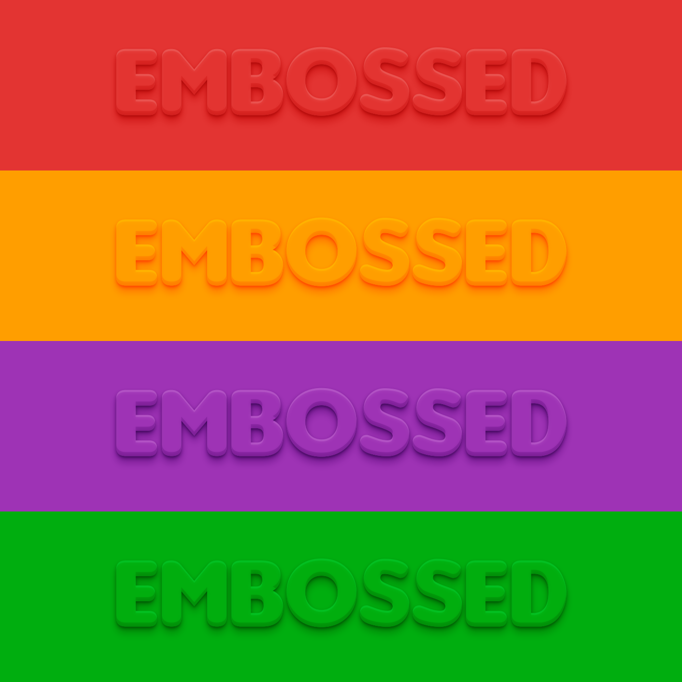 Andrei Marius - Embossed Text Effect