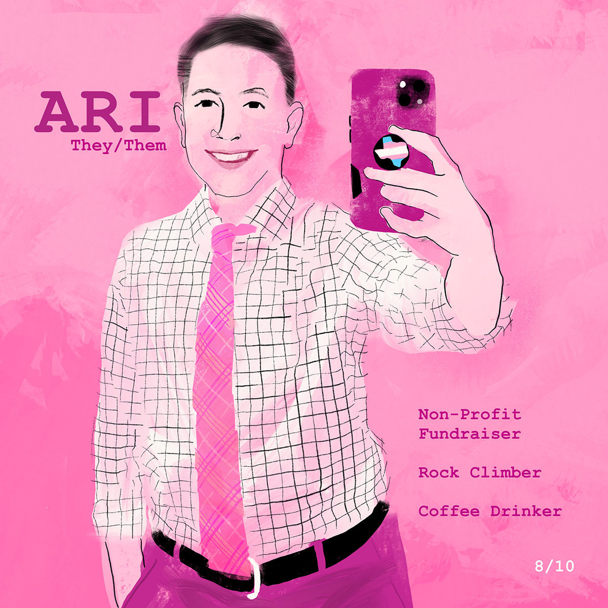 Amy Saidens - pride portrait project: