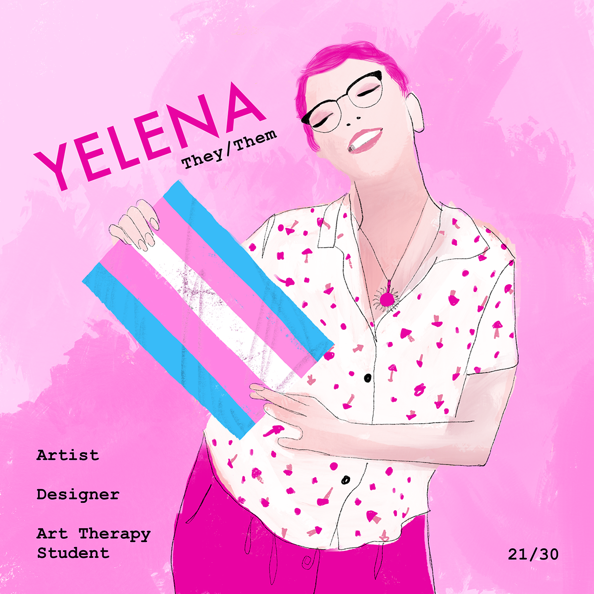 Amy Saidens - pride portrait project: