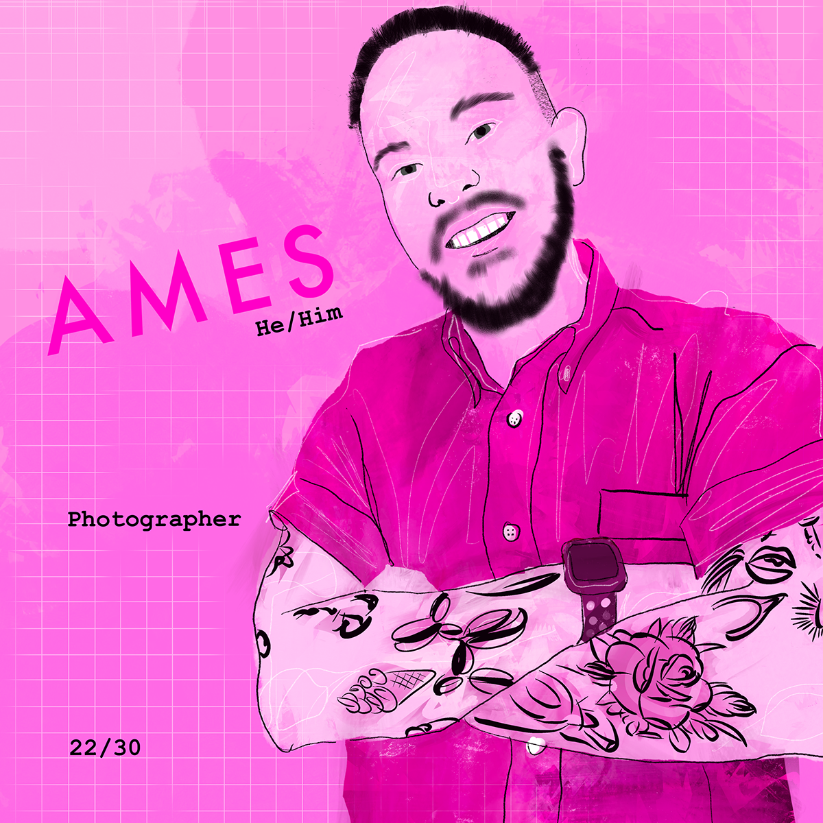 Amy Saidens - pride portrait project: