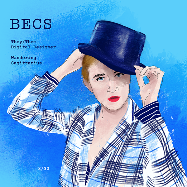 Amy Saidens - pride portrait project: