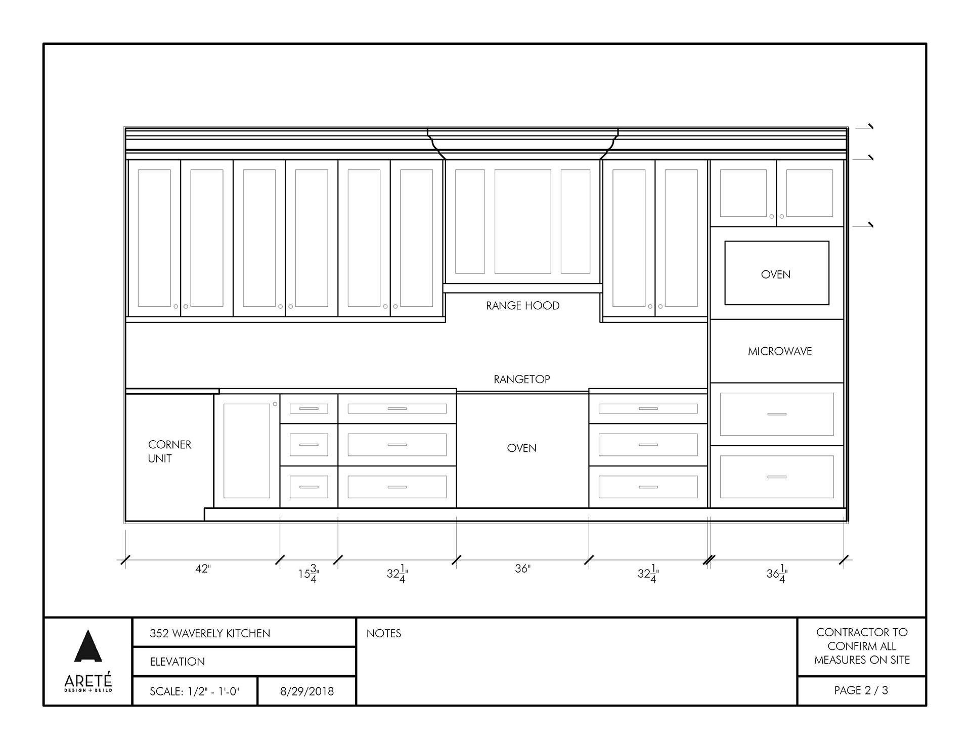 Tripti Prasad - Preliminary Kitchen Drawings