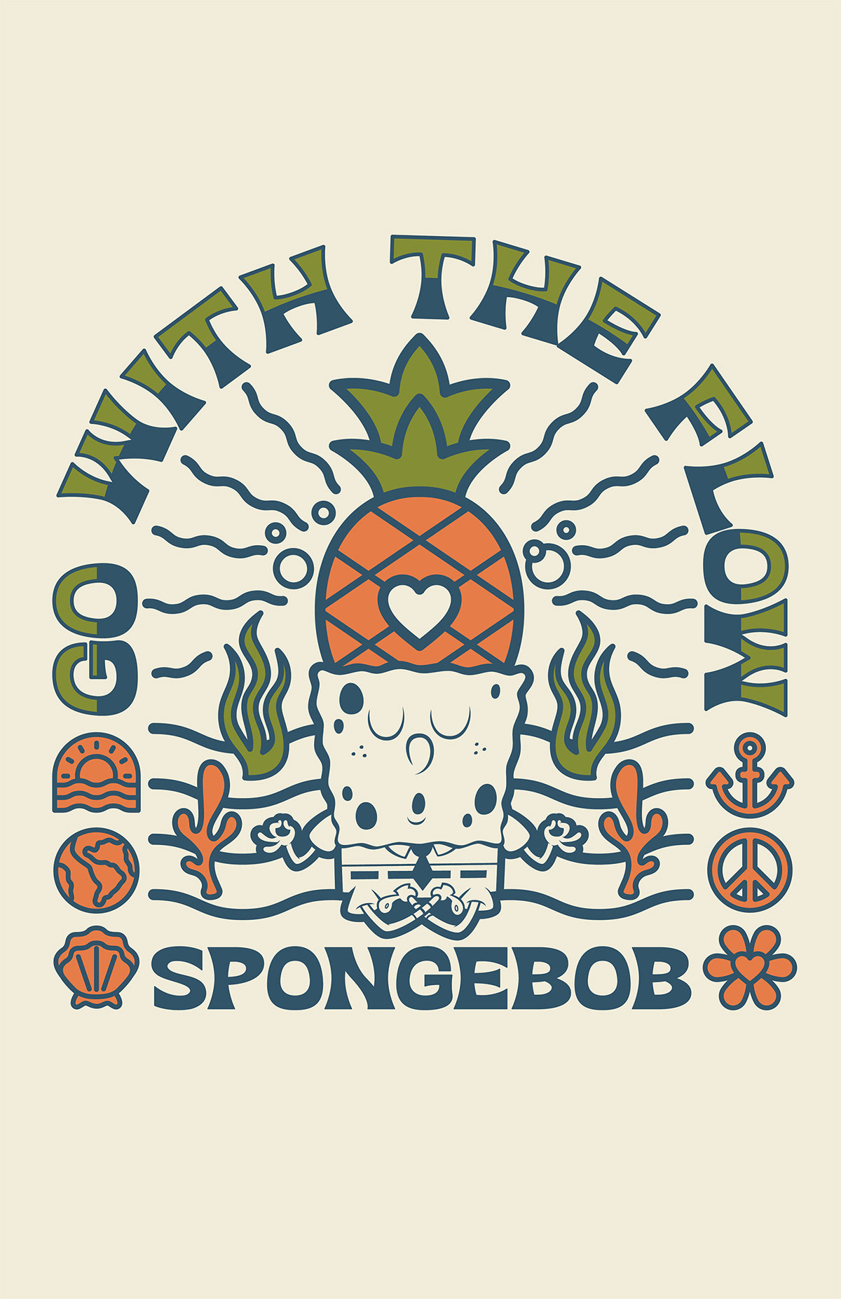 Anthony Petrie Print + Product Design, Inc. - SpongeBob Zen Consumer ...