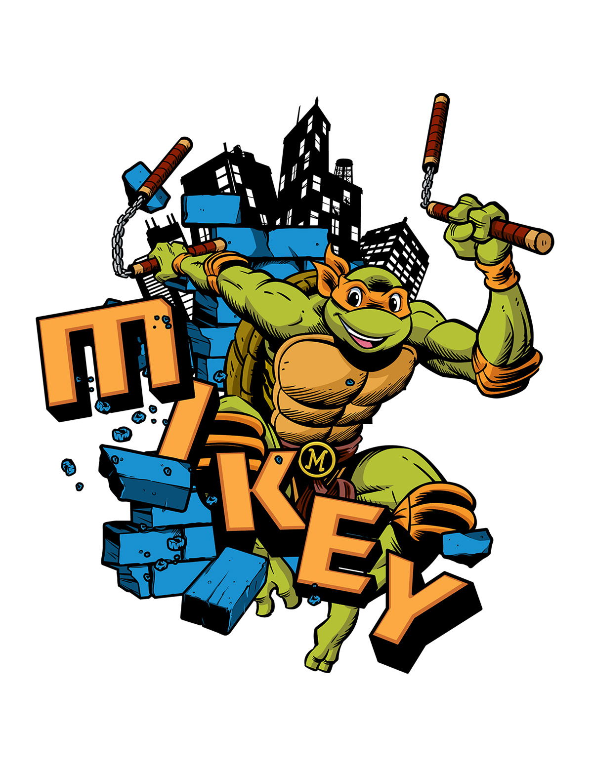 Anthony Petrie Print + Product Design, Inc. - Teenage Mutant Ninja ...